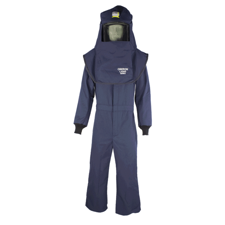 40 Cal LAN Arc Flash Coverall Kit
