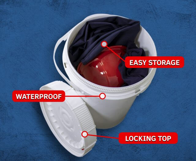 8 Cal HRC2™ Arc Flash Bucket Kit