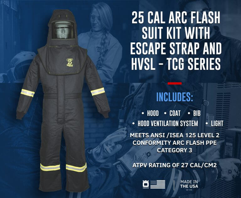 Arc Flash Kit Selector - 8 to 140 Cal Arc Flash Kits