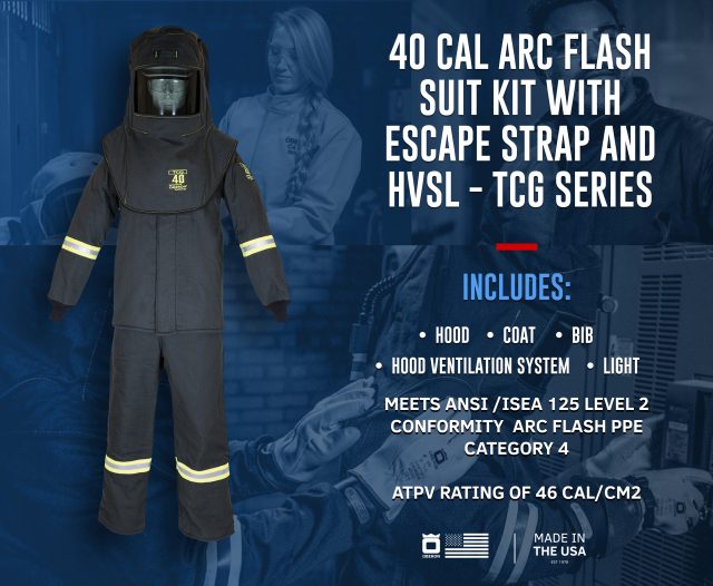 Arc Flash Kit Selector - 8 to 140 Cal Arc Flash Kits
