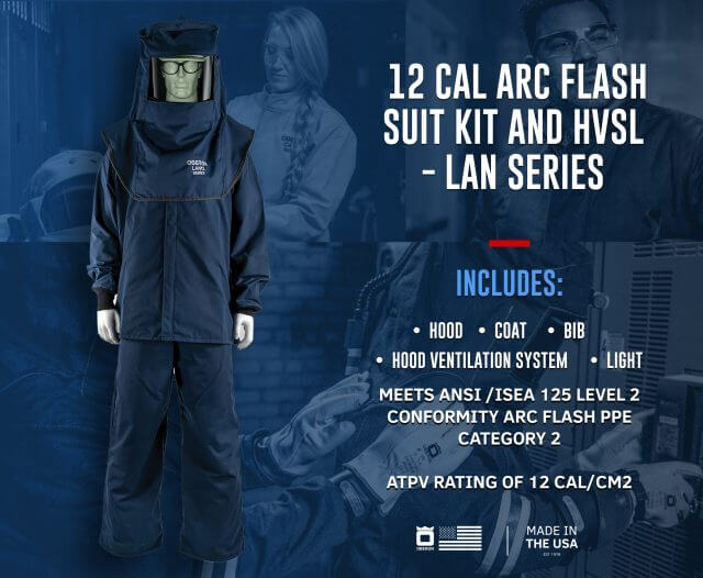 Arc Flash Kit Selector - 8 to 140 Cal Arc Flash Kits