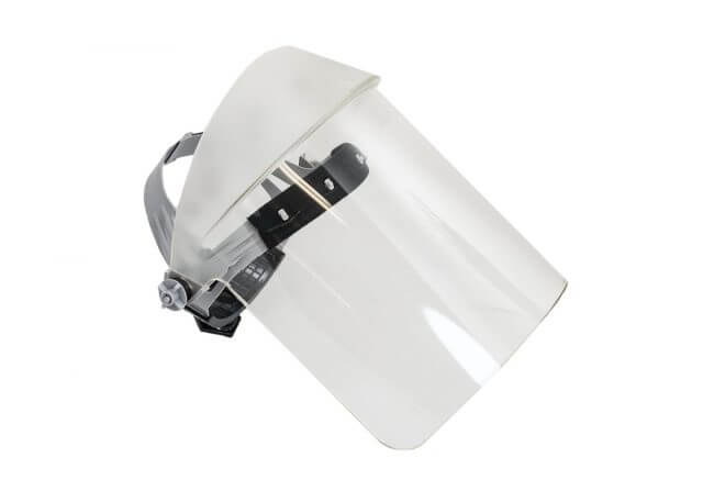 Clear Chemical Resistant Polycarbonate Face Shield - Oberon Company