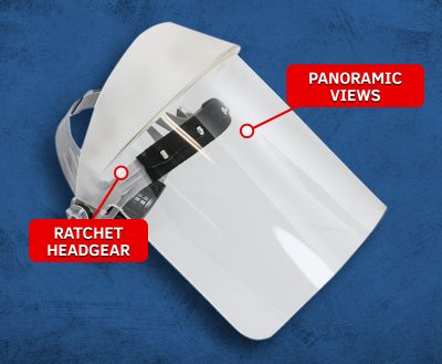 Clear UV Polycarbonate Face Shield - Oberon Company