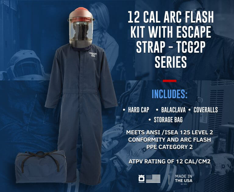 12 Cal TCG2P™ Arc Flash Kit with Escape Strap