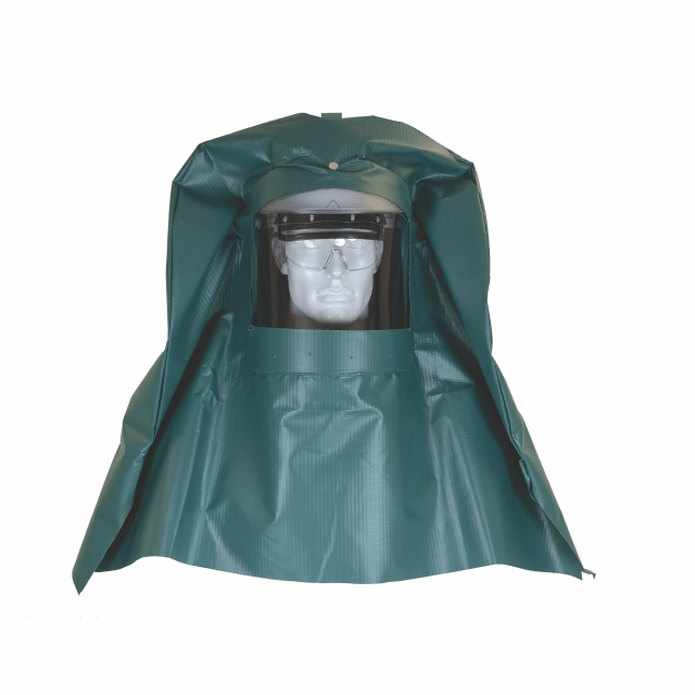 Chemical Splash Hood with Clear Chemical Resistant Face Shield